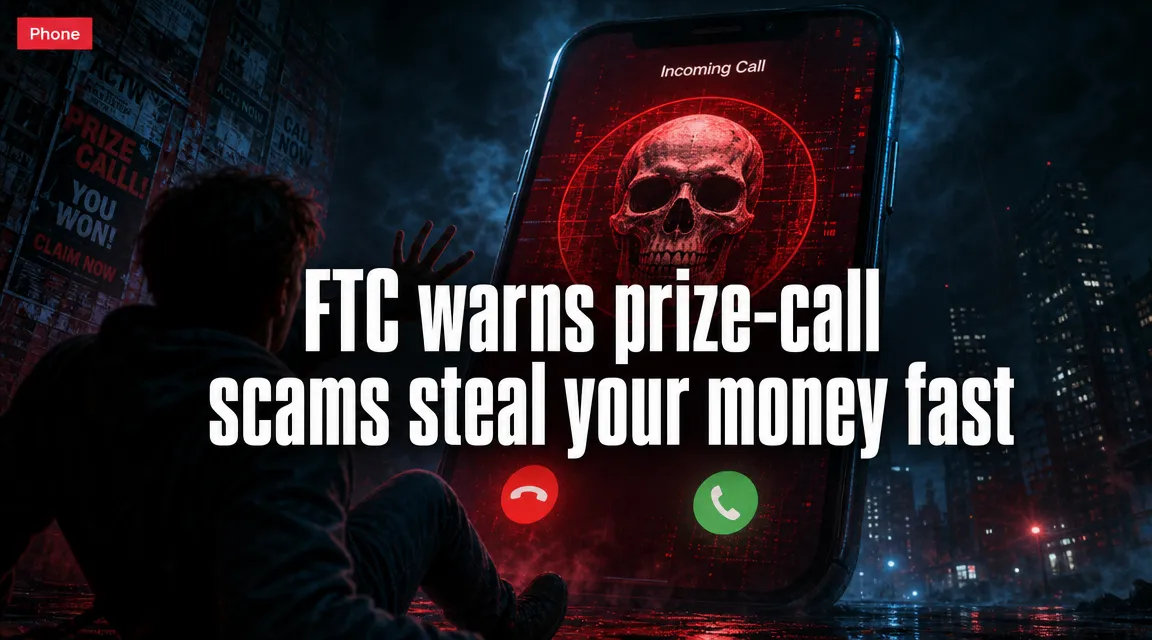 FTC warns: “You’ve won a prize” random-call scams steal money and ...
